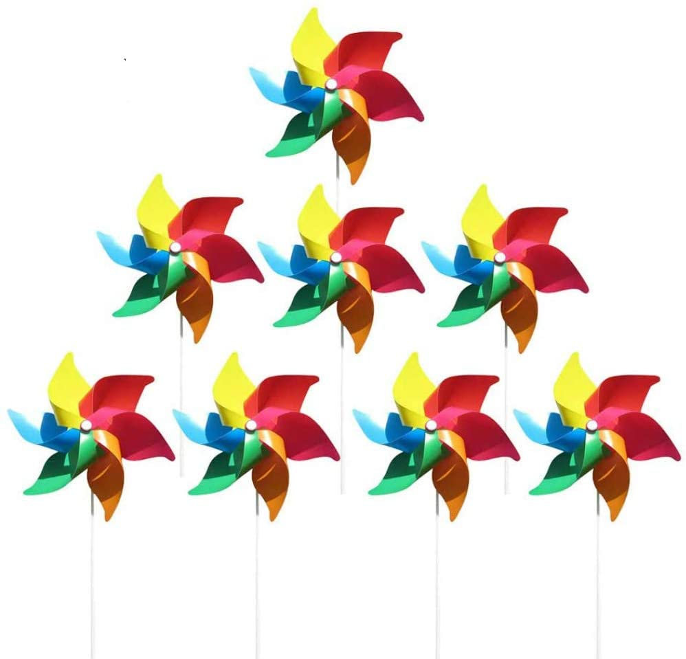 SE890 - Rainbow Windmills (Pack of 6) – SensoryPlus